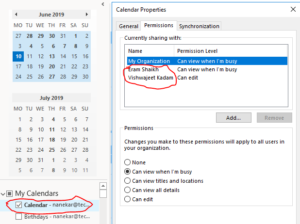 Calendar Sharing in Office365 — TechGyan - Cloud Changes Everything