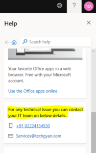 HelpDesk Card — TechGyan - Cloud Changes Everything
